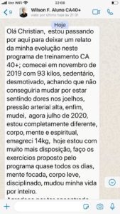 Corpo de Atleta depois dos 40 anos Curso CA40+ Christian Bittar